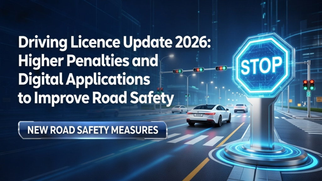Driving Licence Update 2026: Higher Penalties And Digital Applications ...
